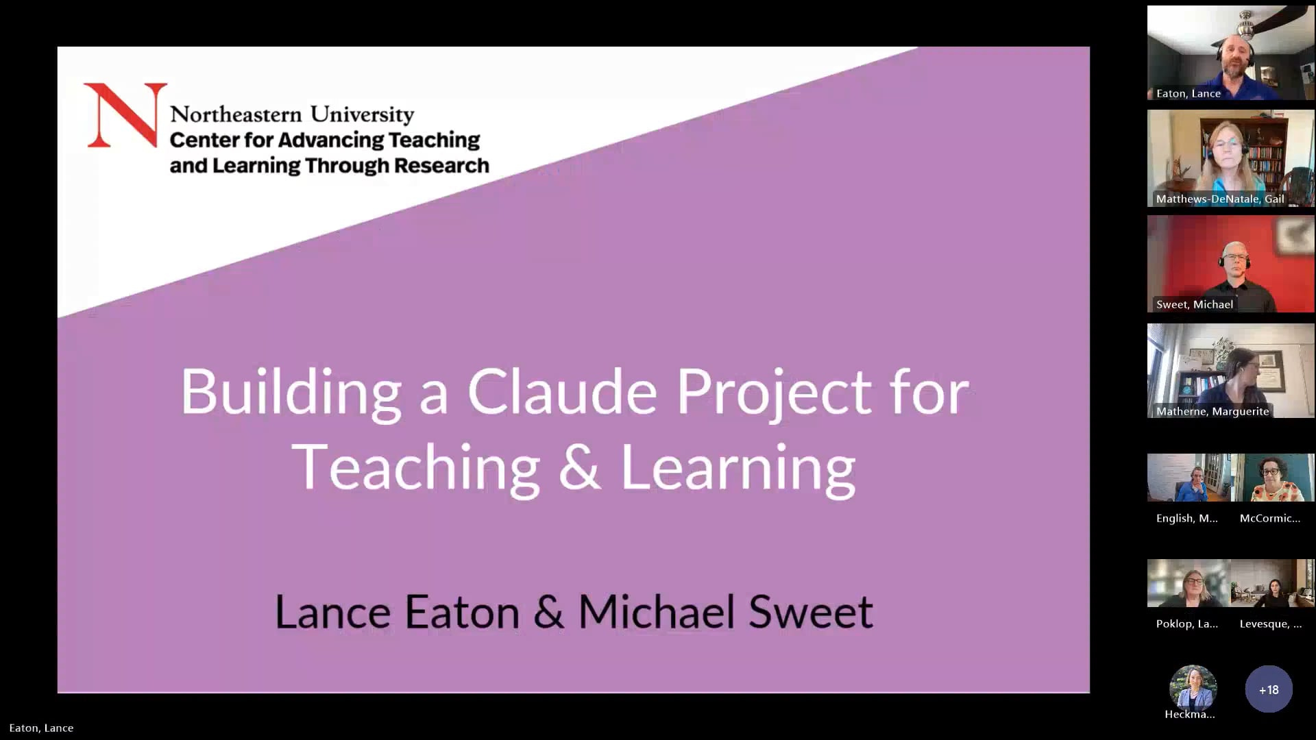 Building a Claude Project for Teaching & Learning (2025)